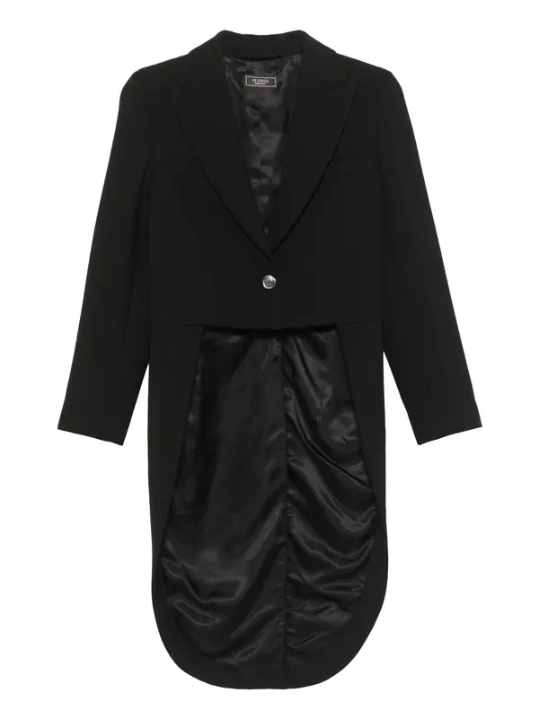 Peserico High-low Blazer - Black