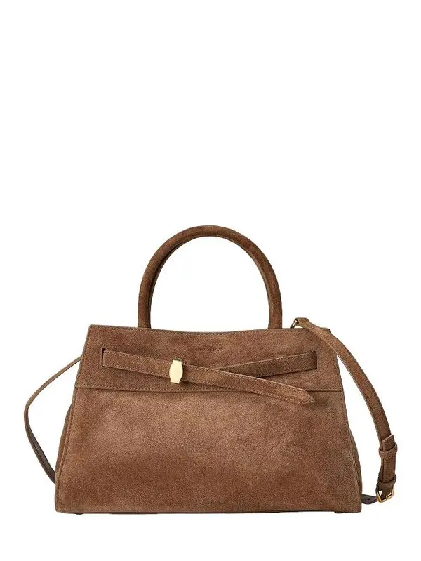 Veronica Beard Dash Suede Tote Bag - Bark