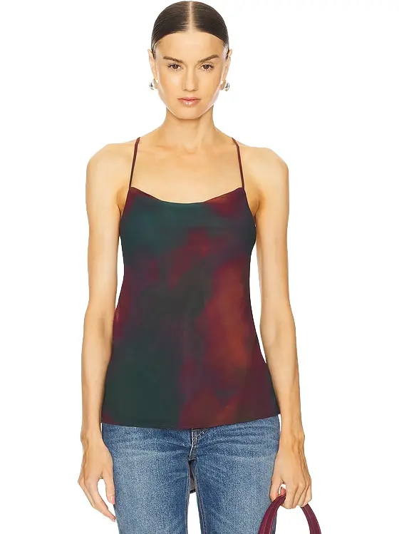 House Of Harlow 1960 X Grayson Top - Multi Aura Print