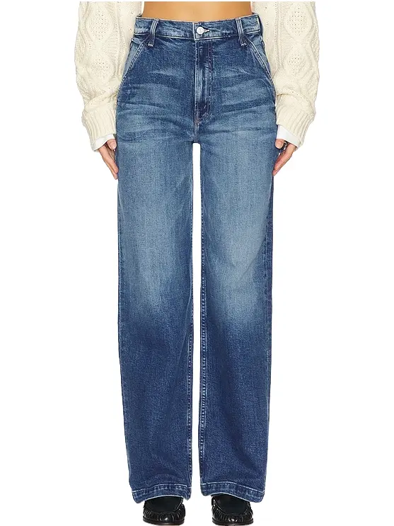 MOTHER The Stud Finder Sneak Jeans - Dream Team