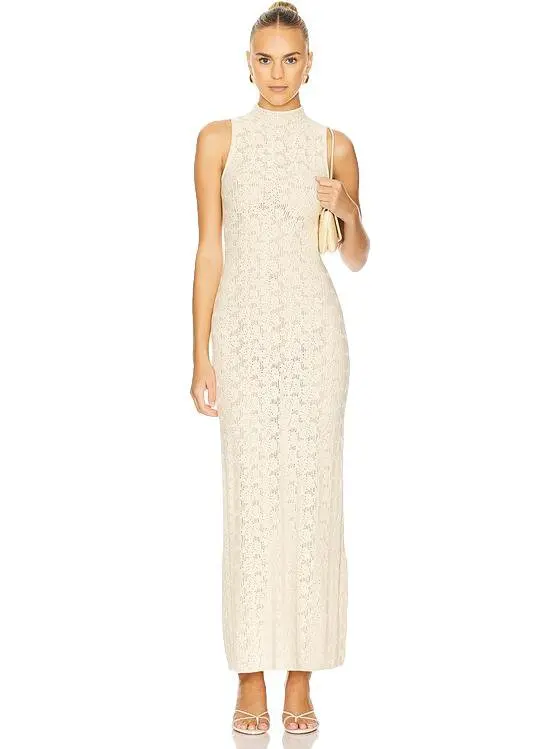 House Of Harlow 1960 X Claudina Maxi Dress - Ivory