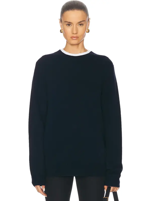 Guest In Residence All Day Crew Sweater - Midnight