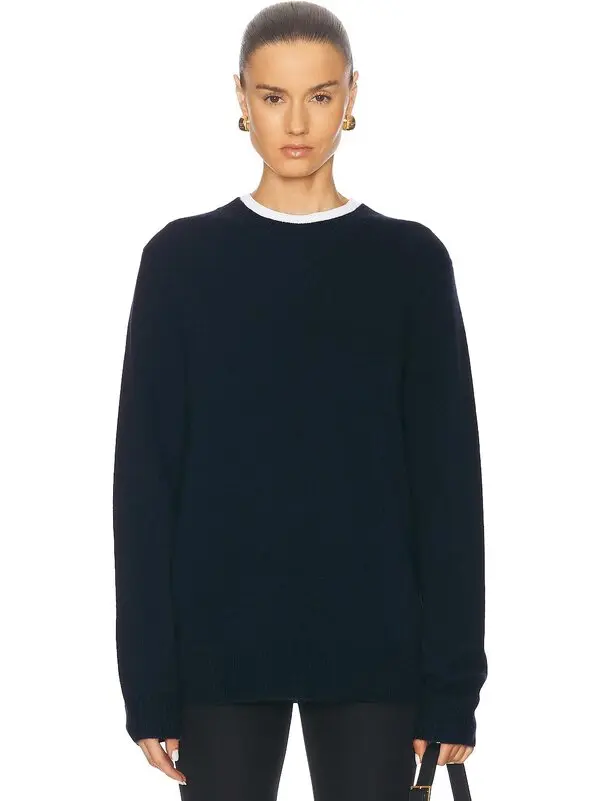Guest In Residence All Day Crew Sweater - Midnight