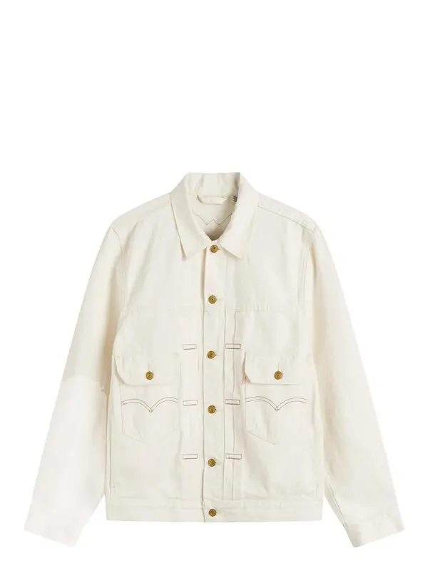 LEVI'S X Type Ii Trucker Jacket 'mount Rambler - Ecru