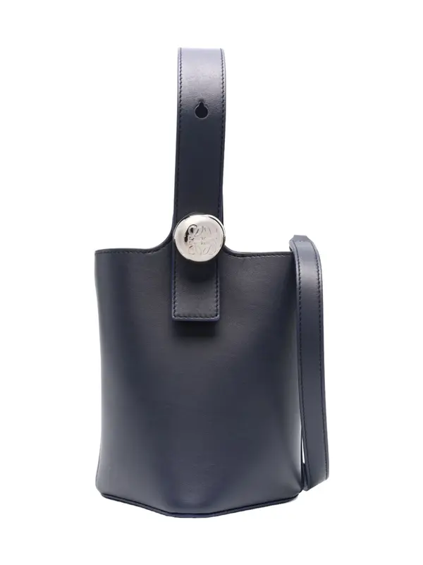Loewe Mini Pebble Bucket Bag - Blue