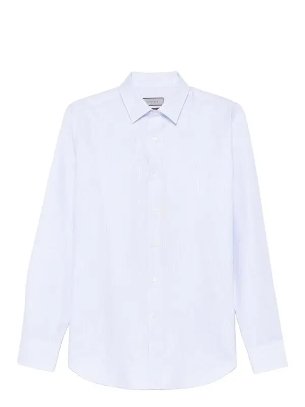 Canali Striped Shirt - Blue
