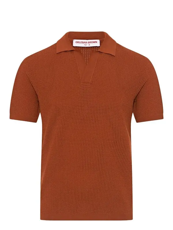 Orlebar Brown Roddy Polo Shirt - Brown