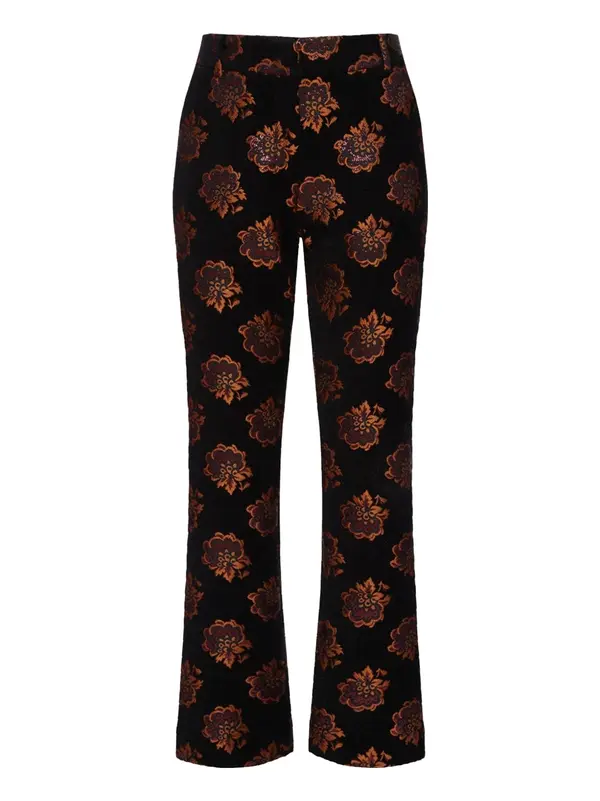 La DoubleJ 24/7 Jacquard Trousers - Black