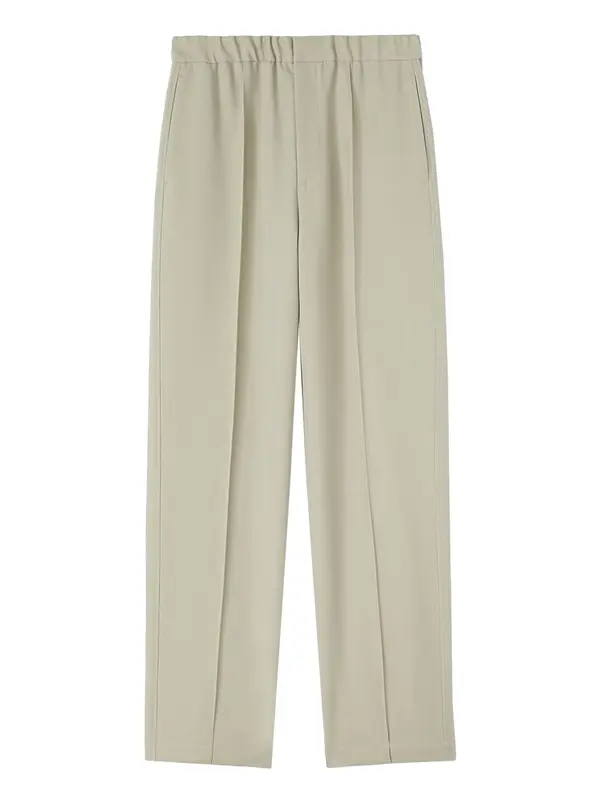 JIL SANDER Pressed-crease Tailored Trousers - Neutrals