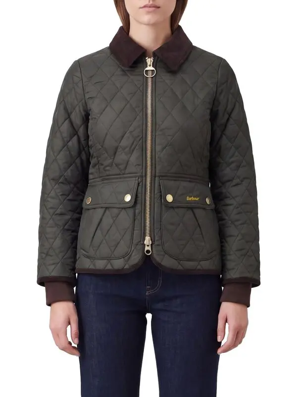 Barbour Quilted Jacket - Sage