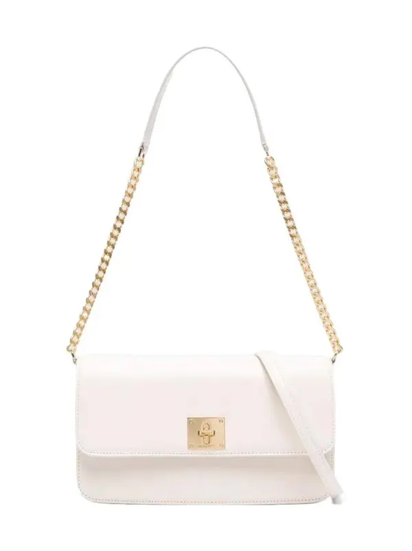 GOLDEN GOOSE Shoulder Bag With Chain Strap - White
