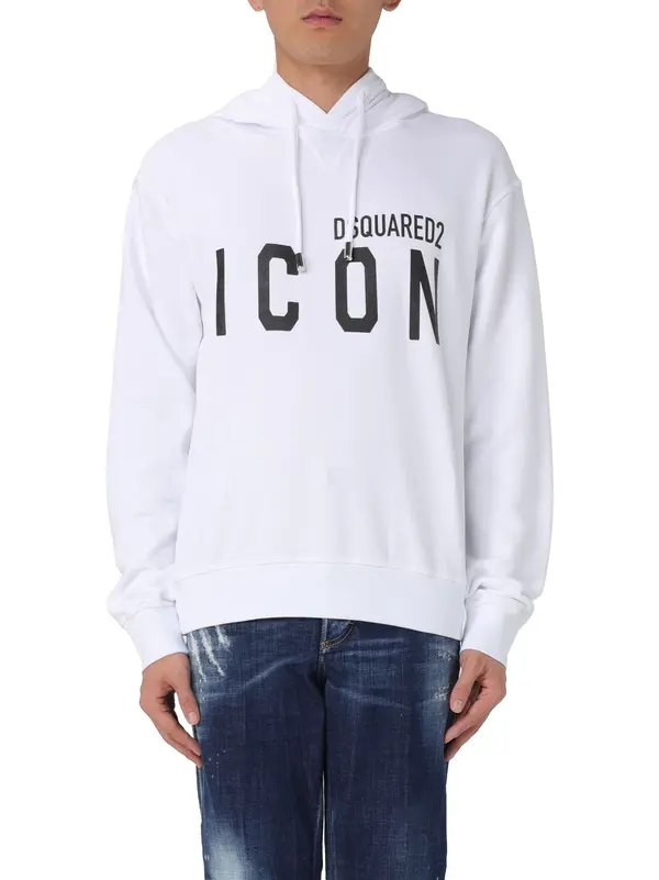 Dsquared2 Icon Hoodie - White