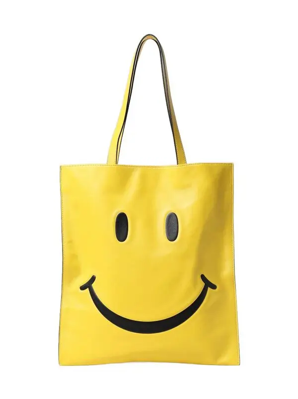 Moschino Smiley Tote Bag - Yellow