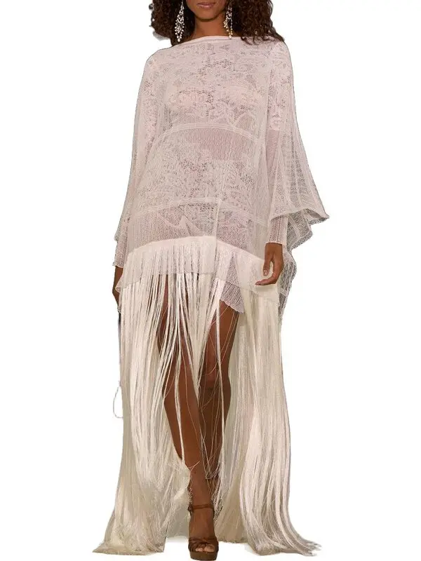 Ralph Lauren Silk Lace Mini Dress - Ivory