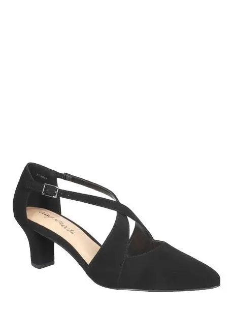 EASY WORKS BY EASY STREET Elegance Pointed Toe Pump - Black Lamy