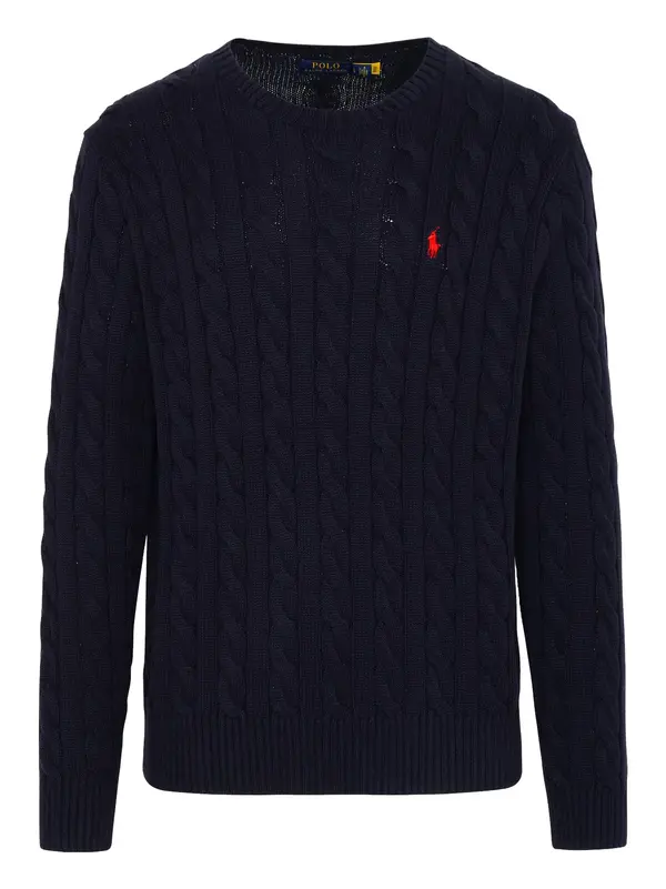 Ralph Lauren Cotton Sweater - Navy