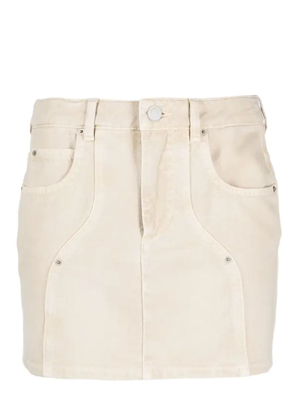 MARANT ETOILE Vesna Mini Skirt - Beige