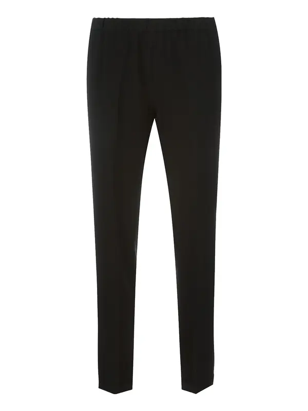 Alberto Biani Straight Leg Trousers - Black