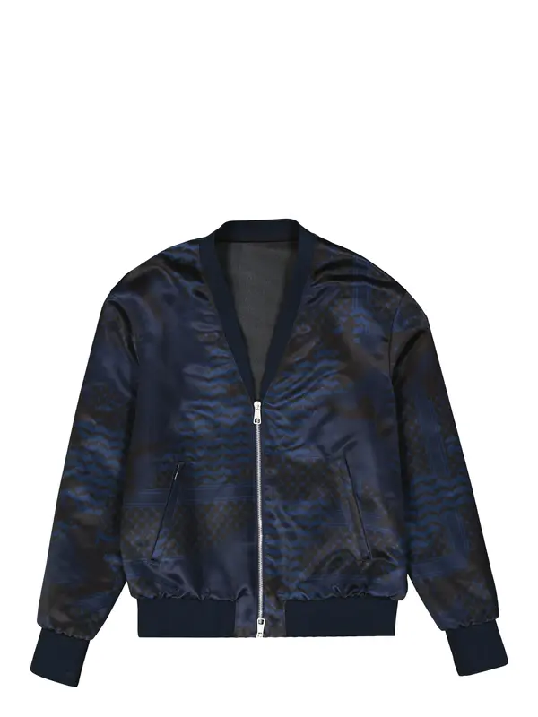 Neil Barrett Bomber Jacket - Blue