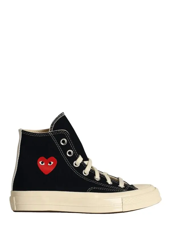 COMME DES GARÇONS PLAY X CONVERSE High-top Sneakers - Black