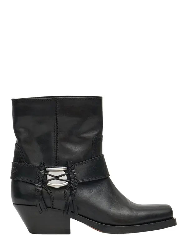 Isabel Marant Akson Leather Boots - Black