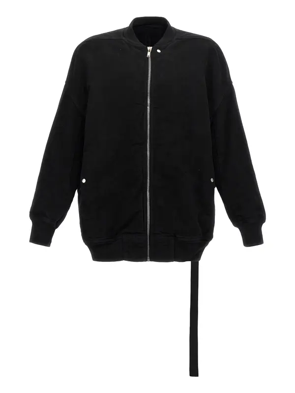 Rick Owens Jumbo Flight' Bomber Jacket - Black