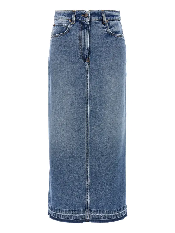 FORTELA Jorgy' Denim Skirt - Light Blue