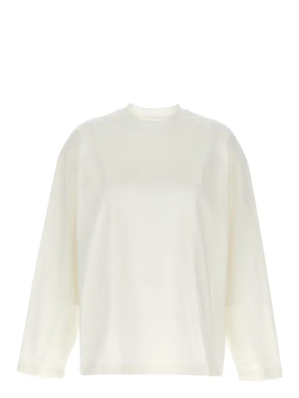 JIL SANDER Logo Print T-shirt - White