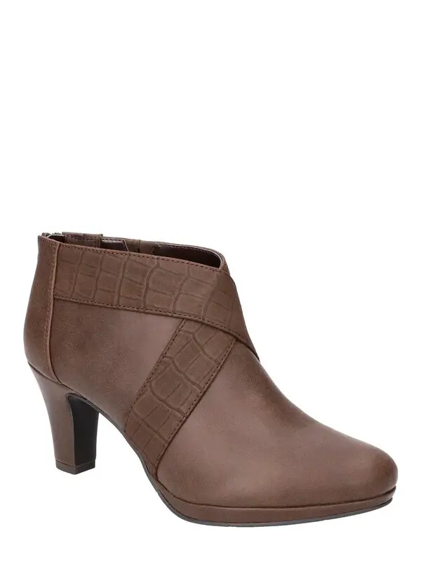 EASY WORKS BY EASY STREET Spice Bootie - Brown Matte