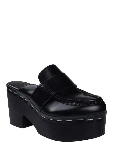 ARTISAN CRAFTED BY ZIGI Tally Platform Mule - Black Leather