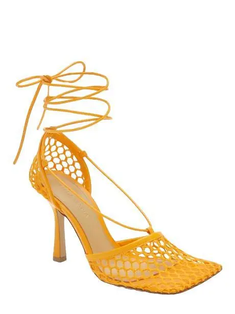 Bottega Veneta Stretch Sandal - Tangerine