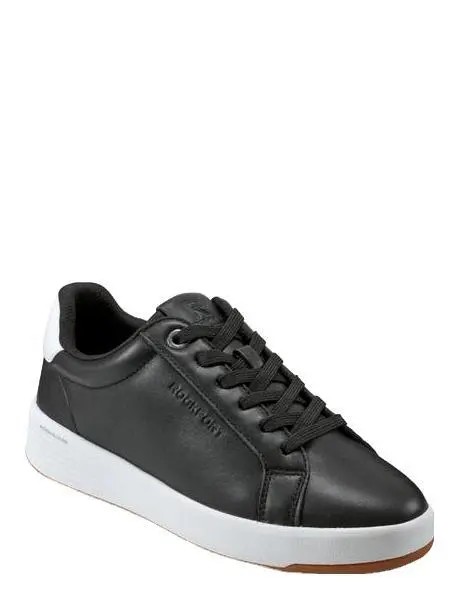 Rockport Elara Leather Sneakers - Black
