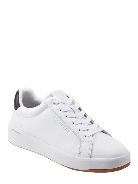 Rockport Elara Leather Sneakers - White