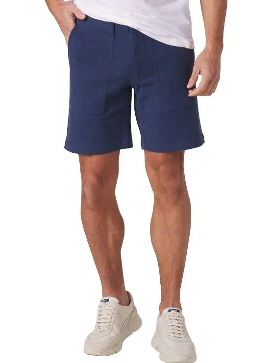 THE NORMAL BRAND Comfort Terry Utility Shorts - Dark Blue