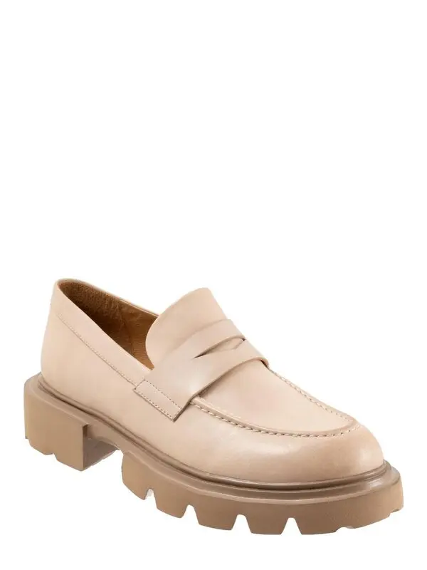 Eos Ade Lugged Penny Loafer - Birch