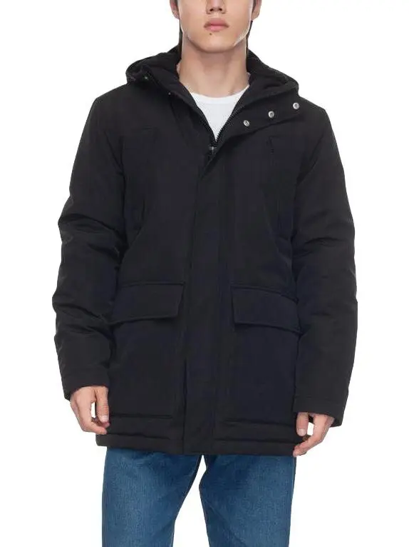 ROKKA&ROLLA Midweight Winter Parka - Black