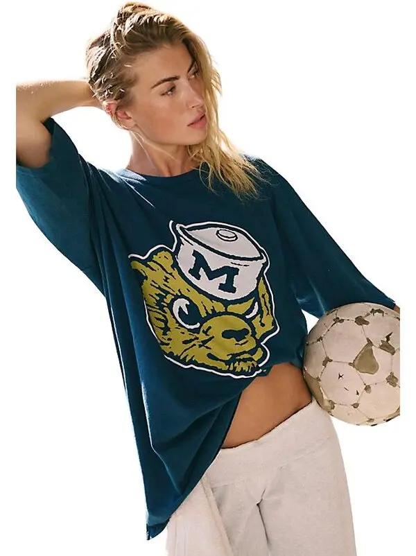 The Original Retro Brand Collegiate Graphic T-shirt - Michigan