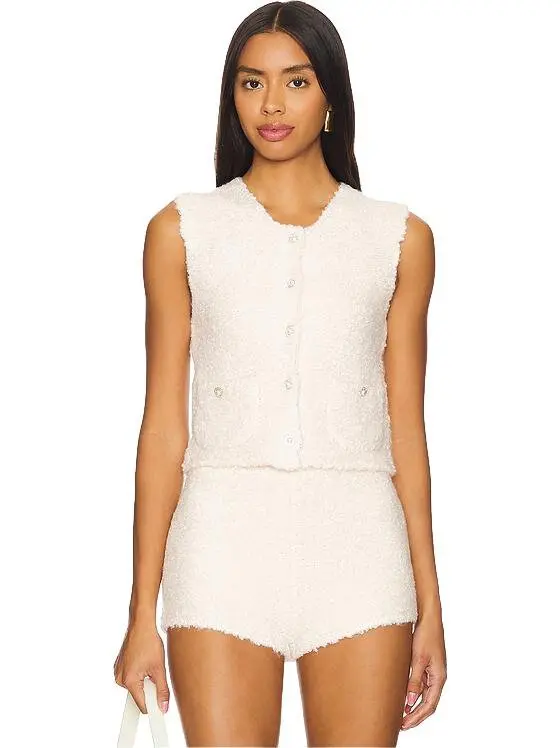 Majorelle Garcela Vest - Ivory