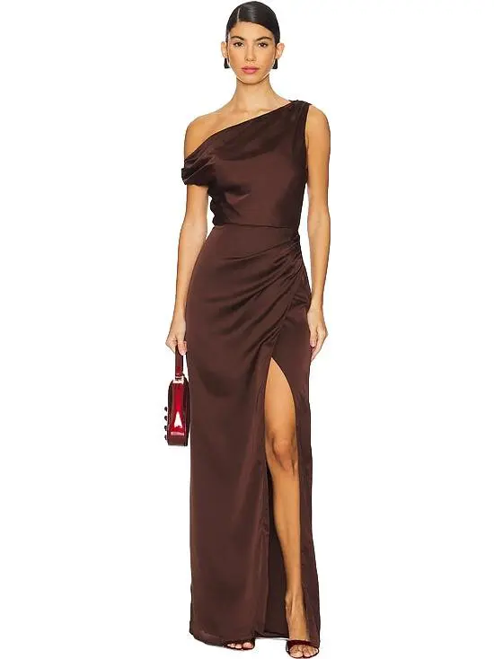 Show Me Your Mumu Jodie Dress - Chocolate