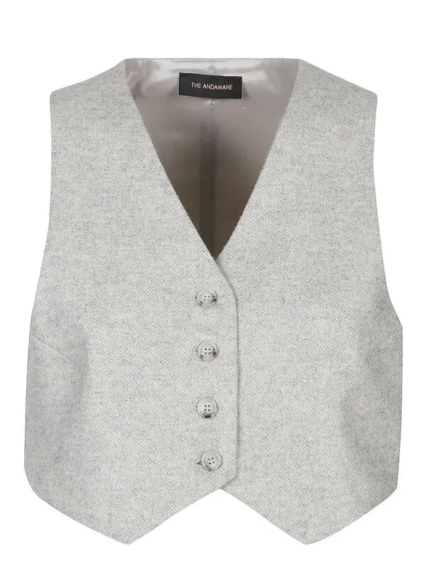 Andamane Nadine Vest - Grey