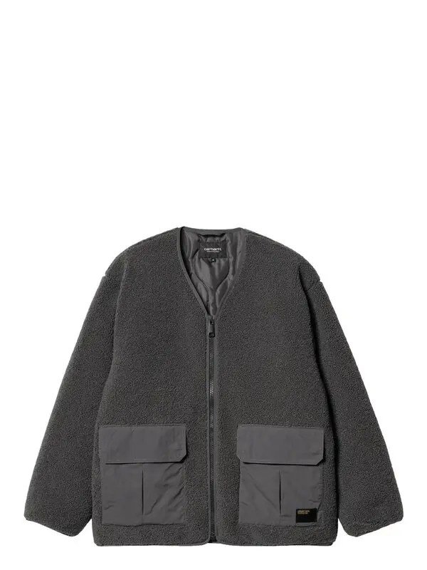 Carhartt Work In Progress Devin Fleece Jacket - Gray