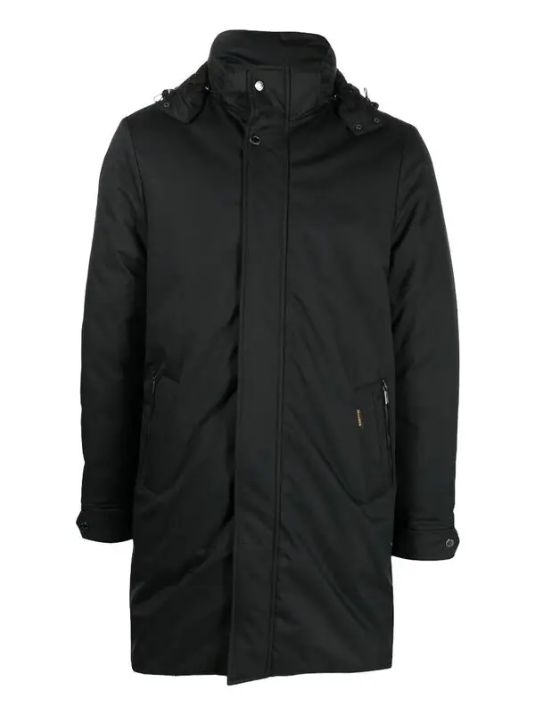 MOORER Coats - Black