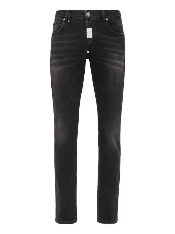 Philipp Plein Slim Fit Jeans - Black