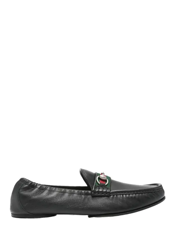 Gucci Horsebit 1953 Leather Loafers - Black