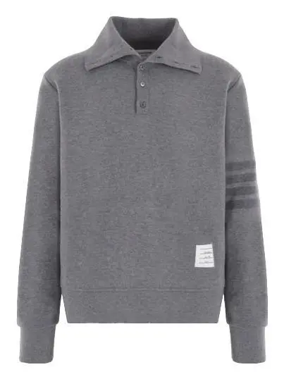 Thom Browne Wool Pullover - Grey