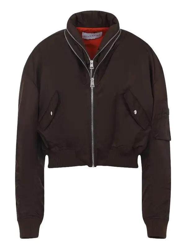 Givenchy Polyamide Jacket - Brown