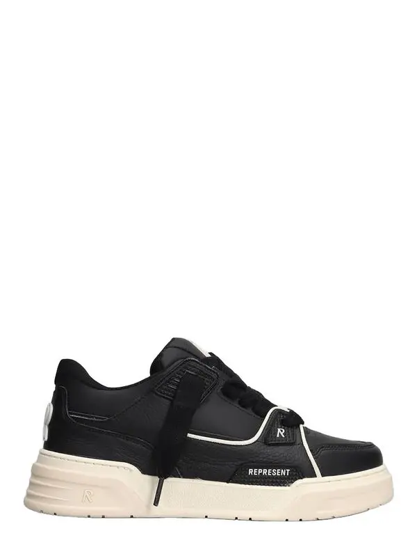 REPRESENT Studio Leather Sneakers - Black