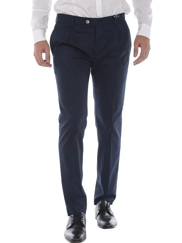 DANIELE ALESSANDRINI Trousers - Blue