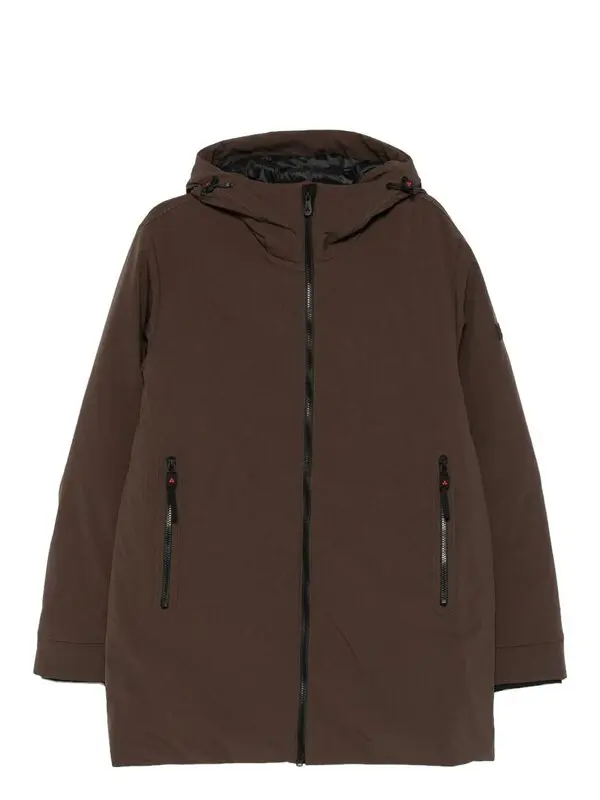 Peuterey Hooded Parka - Brown