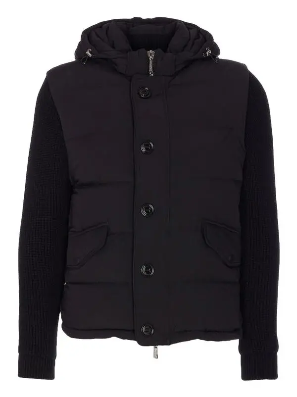 MOORER Foscolo Down Jacket - Black